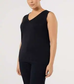 Marina Rinaldi Cotton Knitted Top & Cardigan Set