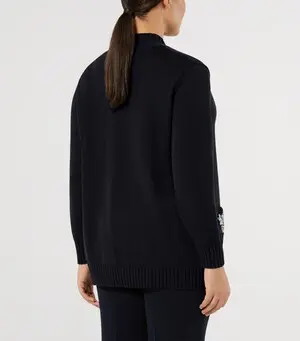 Marina Rinaldi Cotton Knitted Top & Cardigan Set