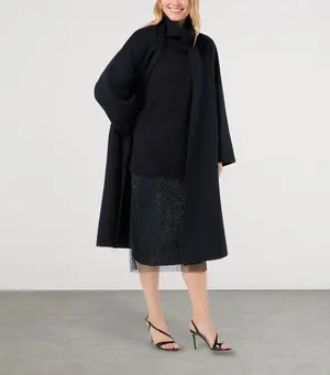 Marina Rinaldi Crystal-embellished Net Skirt