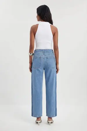 Karen Millen Barrel Leg Jeans