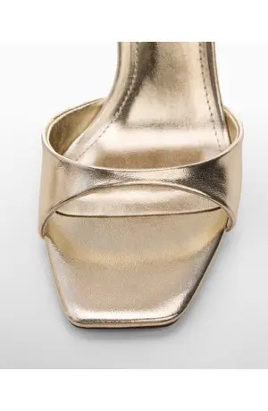 Mango Ankle Strap Stiletto Sandal