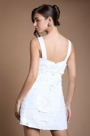 Coast Sequin Bridal Mini Dress