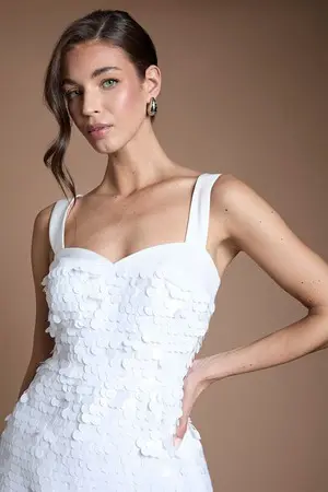 Coast Sequin Bridal Mini Dress