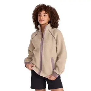 ANIMAL Bonnie Borg Trim Fleece Jacket