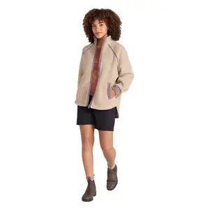 ANIMAL Bonnie Borg Trim Fleece Jacket