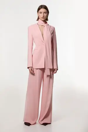 Karen Millen Tie Neck Blazer