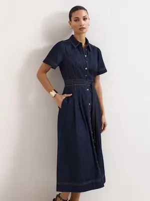 PHASE EIGHT Aven Denim Dress
