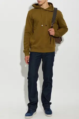 Etro Cotton Hoodie With Pegasus Motif