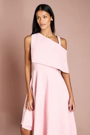 Coast Petite Crepe Midi Dress