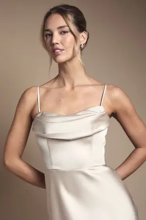Coast Strappy Maxi Bridesmaid Dress