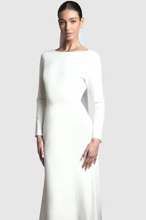 Coast Slash Neck Maxi Dress