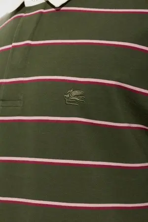 Etro Long Sleeve Polo
