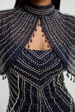 Karen Millen Crystal Maxi Dress