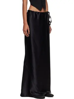 ANN DEMEULEMEESTER Bias Cut Maxi Skirt