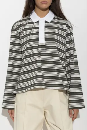 Rag & Bone Long Sleeve Polo - Green