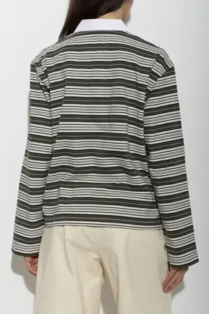 Rag & Bone Long Sleeve Polo - Green