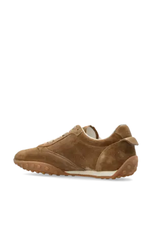 TOD’S Suede Low Top Lace-up Sneakers