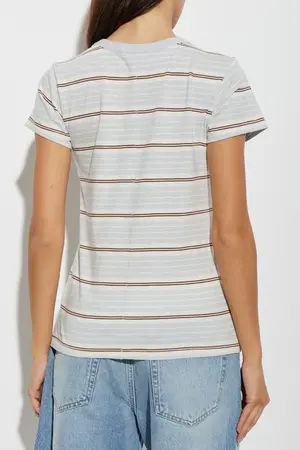 Rag & Bone Striped Pattern T-shirt