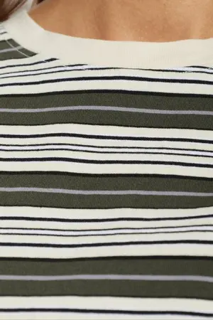 Rag & Bone Striped Pattern T-shirt