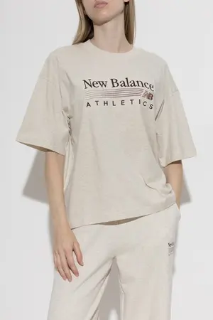 NEW BALANCE T-shirt With 'wt6297mk' Logo