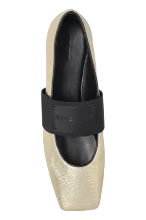 Givenchy Sliced’ Leather Ballet Flats