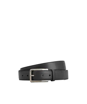 TOD'S Leather Belt - Black