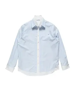 Acne Studios Layered Poplin Button-up Shirt