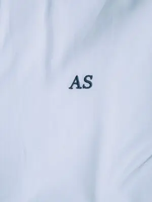 Acne Studios Layered-effect Logo-embroidered Shirt