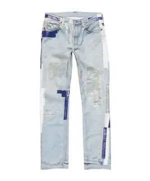 Acne Studios 1996m Trompe-l'œil Tape Jeans