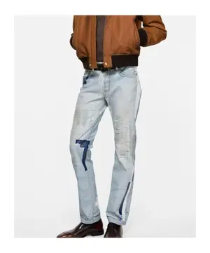 Acne Studios 1996m Trompe-l'œil Tape Jeans