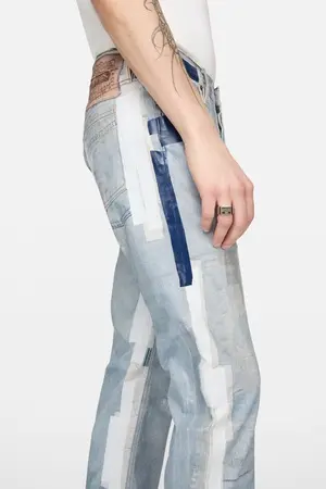 Acne Studios 1996m Trompe-l'œil Tape Jeans