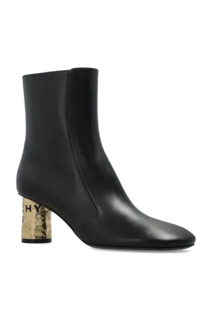 Givenchy Tape" Heeled Ankle Boots