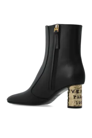 Givenchy Tape" Heeled Ankle Boots