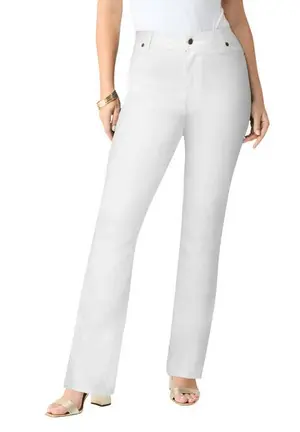 Roaman's Slim Fit Bottoms For Women