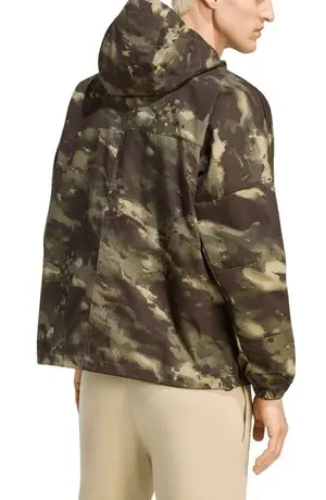 Adidas Camo Hooded Utility Jacket