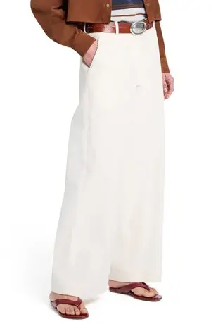 TWP Dylan Stretch Cotton Corduroy Wide Leg Pants