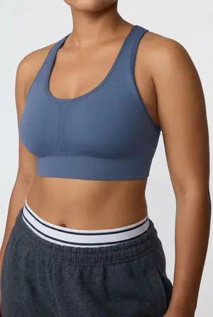 HARPER WILDE Seamless Racerback Sports Bra - Evernight