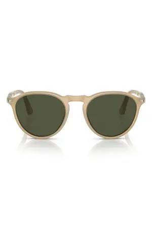 Persol Persol Phantos Sunglasses Beige Opal/green