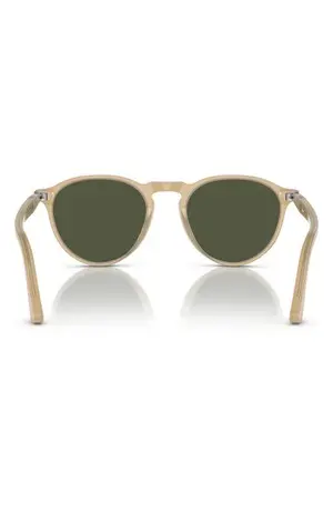 Persol Phantos Sunglasses - Beige Opal/green