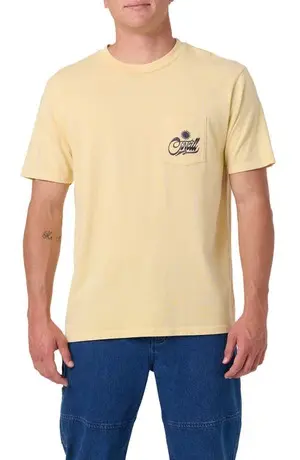 O'Neill Twisted Sun Vintage Graphic Pocket T-shirt - Pineapple Slice