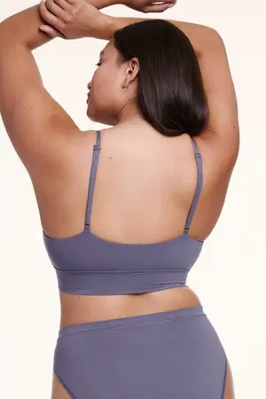 HARPER WILDE Cloud Cotton Triangle Bralette - Slate