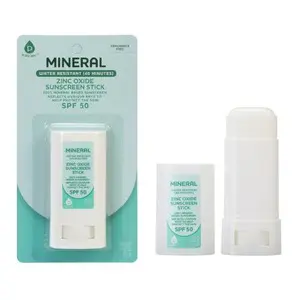 PURSONIC Mineral Zinc Oxide Sunscreen Stick Spf 50 - White
