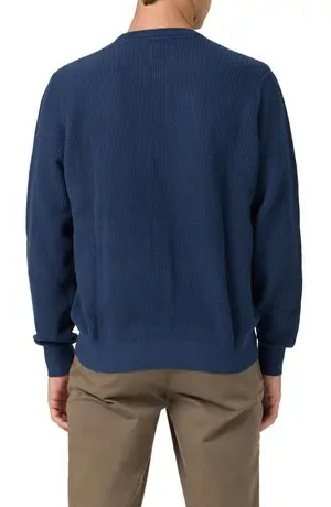 O'Neill Roscoe Waffle Knit Crewneck Sweater - Navy
