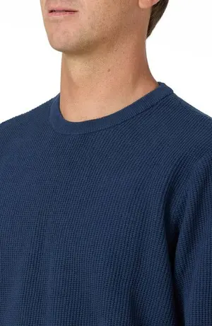 O'Neill Roscoe Waffle Knit Crewneck Sweater - Navy