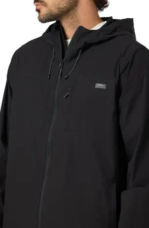 O'Neill Trvlr Windbreaker Jacket - Black