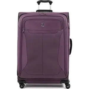 TRAVELPRO Tourlite Softside Expandable 29" Large Checked Spinner Luggage Deep Purple