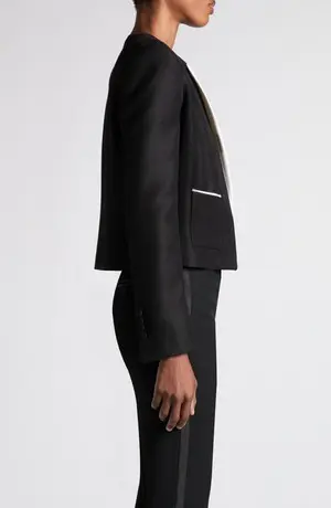 TOM FORD Wool & Silk Radzimir Spencer Jacket