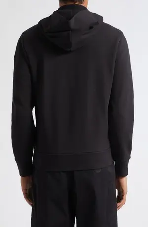 Moncler Cotton Blend Full Zip Hoodie