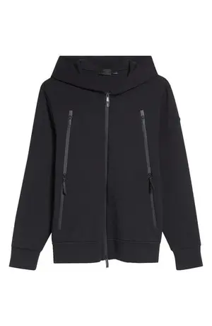 Moncler Cotton Blend Full Zip Hoodie