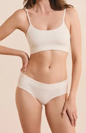 ETAM Daily Seamless Boyshorts - Ecru